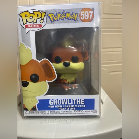 Funko | Toys | Brand New Funko Pop Growlithe From Pokemon 597 | Poshmark
